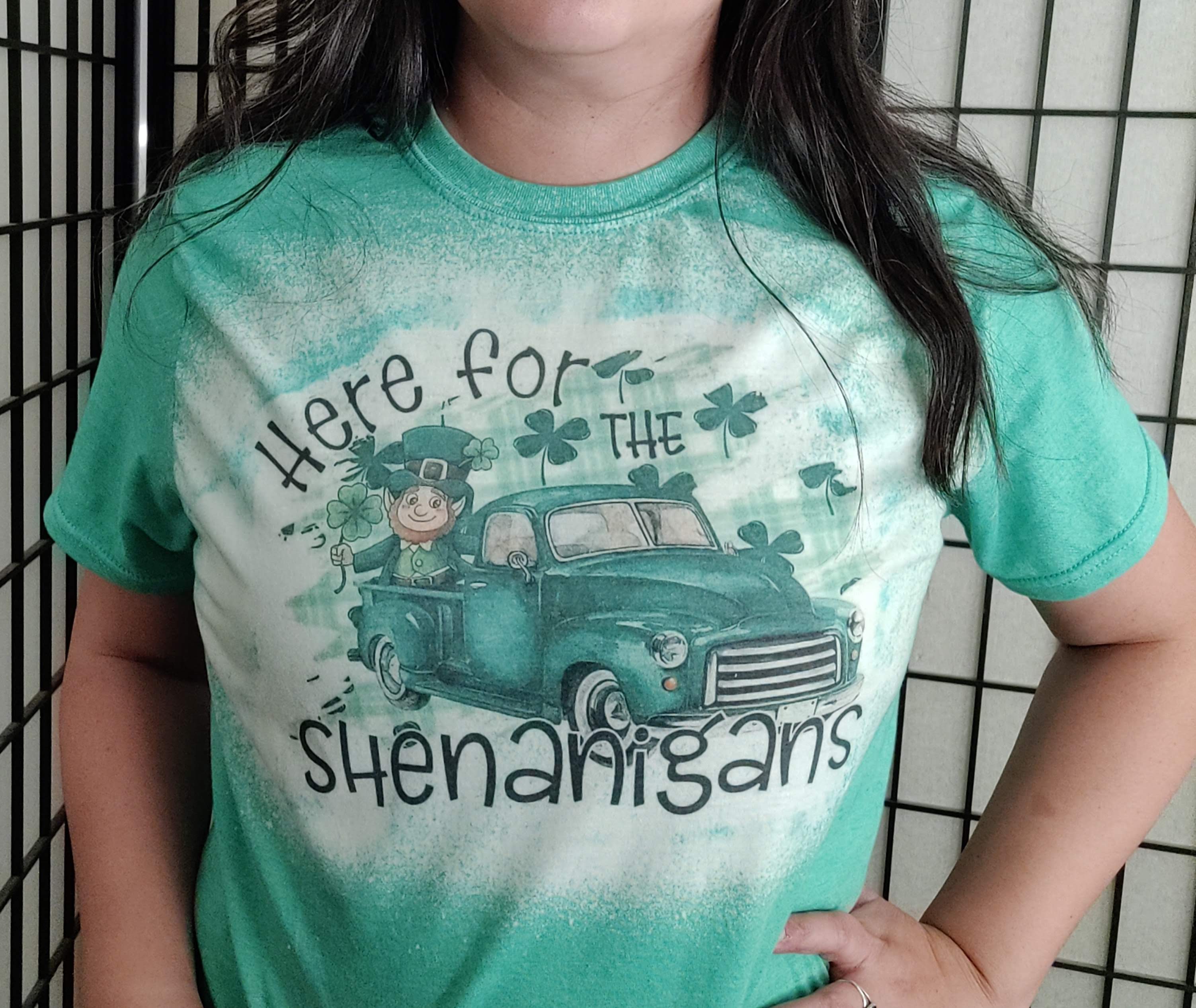 Here for the Shenanigans Tshirt – AshCreationStation